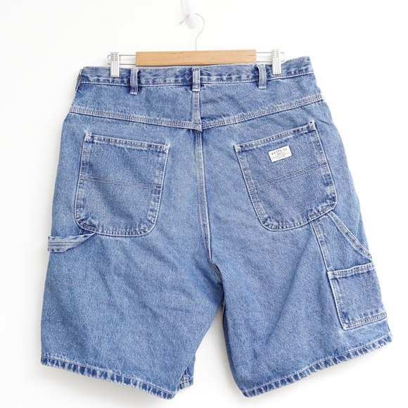 Route 66 | Shorts | Vintage Y2k Route 66 Mens Denim Carpenter Utility Shorts 36 | Poshmark